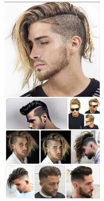 Postmittellange Haare Mnner