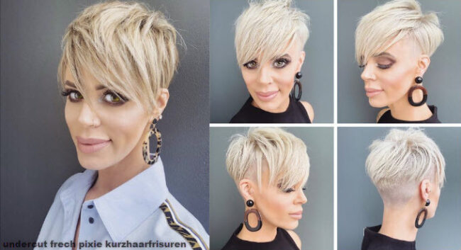 Undercut Freche Kurzhaarfrisuren **Neueste Ideen** – Frisuren