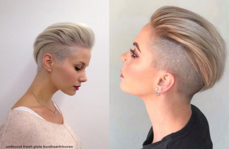 Undercut Freche Kurzhaarfrisuren **Neueste Ideen** – Frisuren