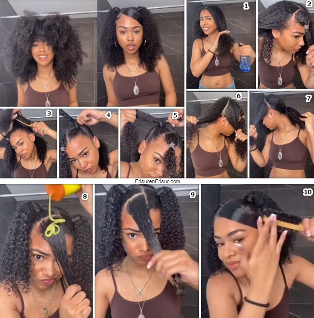 Locken Frisuren Leicht Gemacht *Anleitungen Für Verschiedene Frisuren* – Frisuren