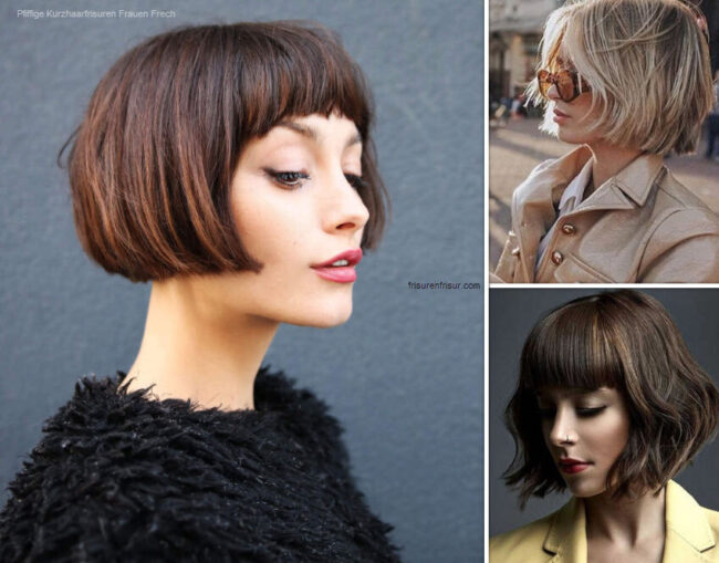 Fransig Pfiffige Kurzhaarfrisuren Frauen Frech Perfekte Edgy Look