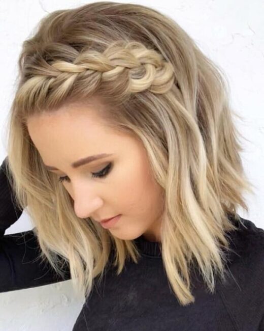 Einfache Frisuren Fur Schulterlange Haare