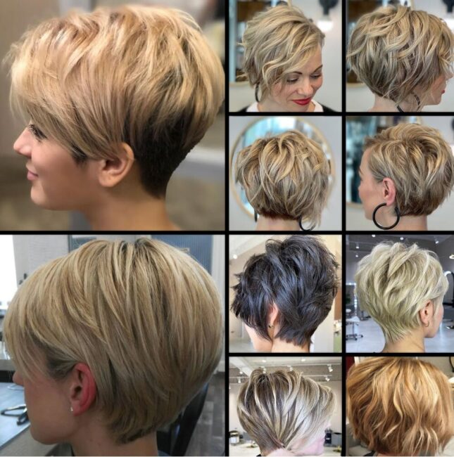 Fransig Kurzhaarfrisuren Frauen Frech | Unwiderstehlich frecher Look ...