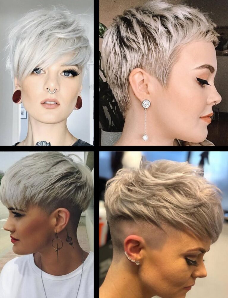 Fransig Kurzhaarfrisuren Frauen Frech | Unwiderstehlich frecher Look ...