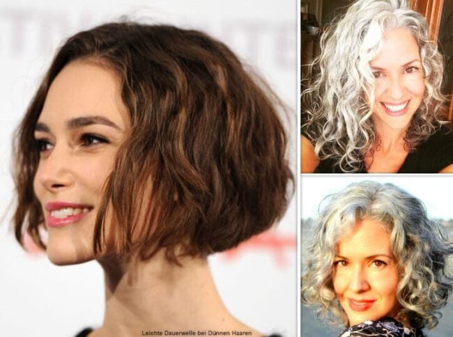 Leichte Dauerwelle bei Dünnen Haaren | *Traumlocken & Fülle* – Frisuren