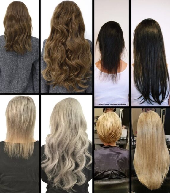 Extensions Vorher Nachher | *Atemberaubende Haar Verwandlungen* – Frisuren