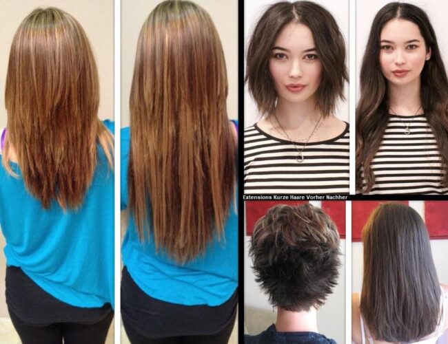 Extensions Vorher Nachher | *Atemberaubende Haar Verwandlungen* – Frisuren