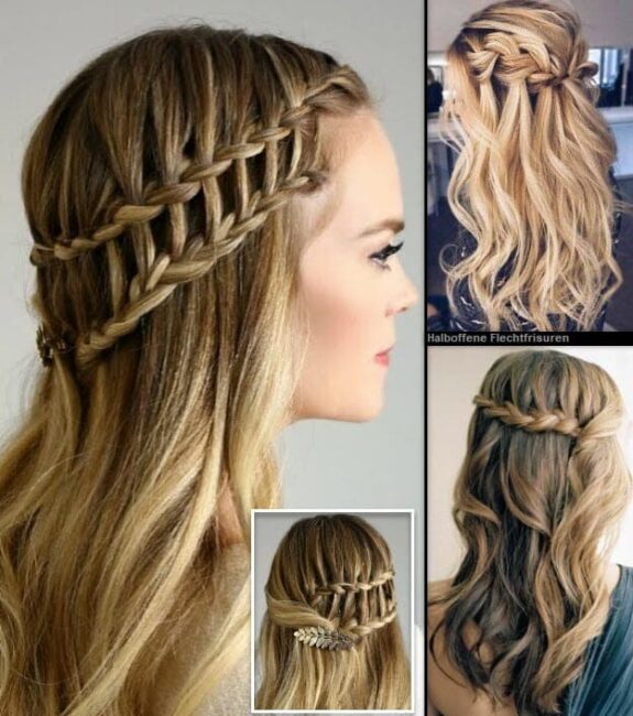 Halboffene Flechtfrisuren | **Verblüffe Alle mit Diesen Styles ...