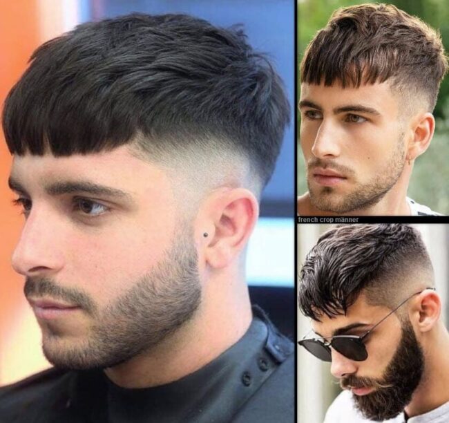 French Crop Männer | **Trendiger Haarschnitt für 2023** – Frisuren