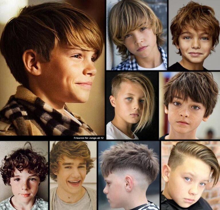 Frisuren für Jungs ab 12 ⭐ Trendige Stile, die begeistern! ⭐ – Frisuren