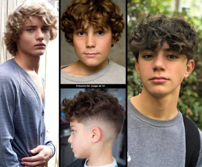 Frisuren für Jungs ab 12 ⭐ Trendige Stile, die begeistern! ⭐ – Frisuren