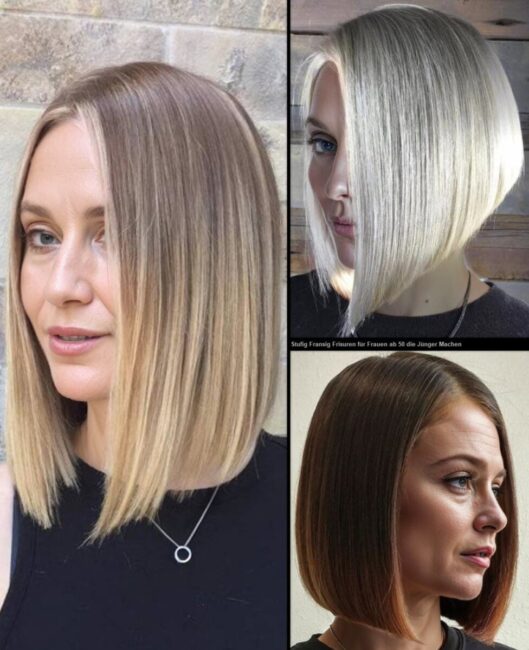 Stufig Fransig Frisuren für Frauen ab 50 die Jünger Machen | *2023 ...