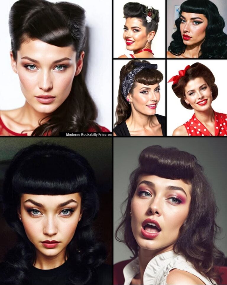 Verwunderlich Rockabilly Frisuren Damen Bild